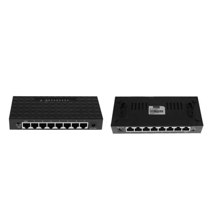Jual 2 Pieces Gigabit Network Switch 8 Ports 10/100/1000Mbps Auto-MDI ...