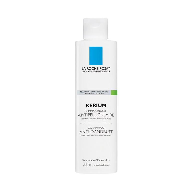 Jual La Roche-Posay Kerium Anti-Dandruff Oily Scalp Gel-Shampoo [200 mL ...
