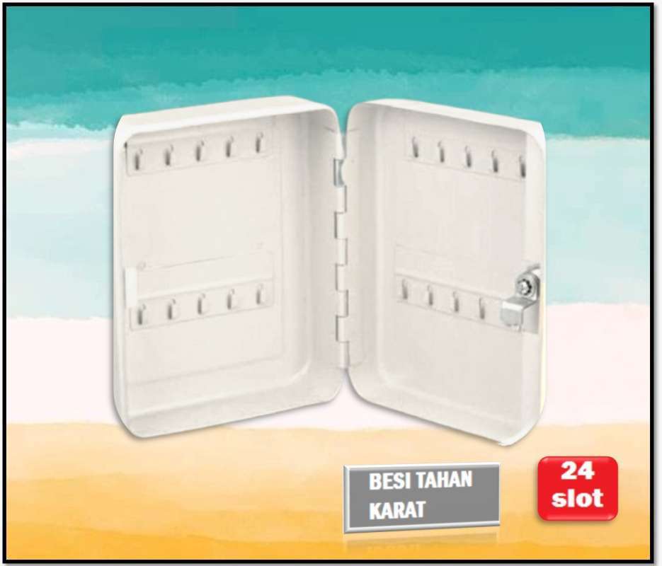 Jual Keybox Kotak Kunci Besi Dinding Key Box Cabinet Kotak Gantungan ...