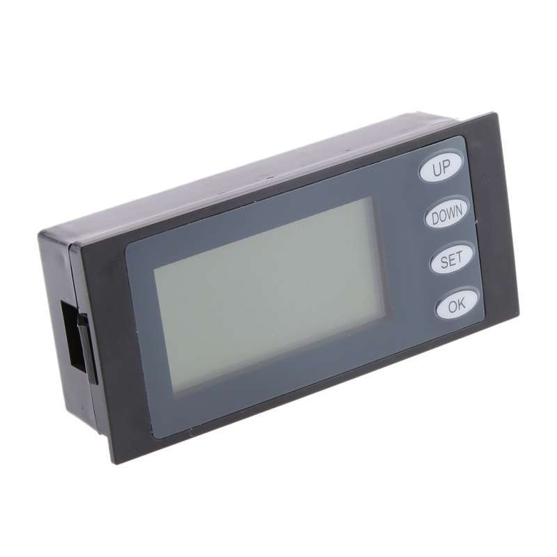 Jual 20a Ac Digital Led Power Meter Monitor Voltage Kwh Time Energy ...