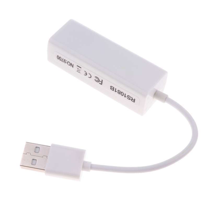 Jual USB2.0 to Ethernet Network Adapter Card Cable USB to RJ45 ...