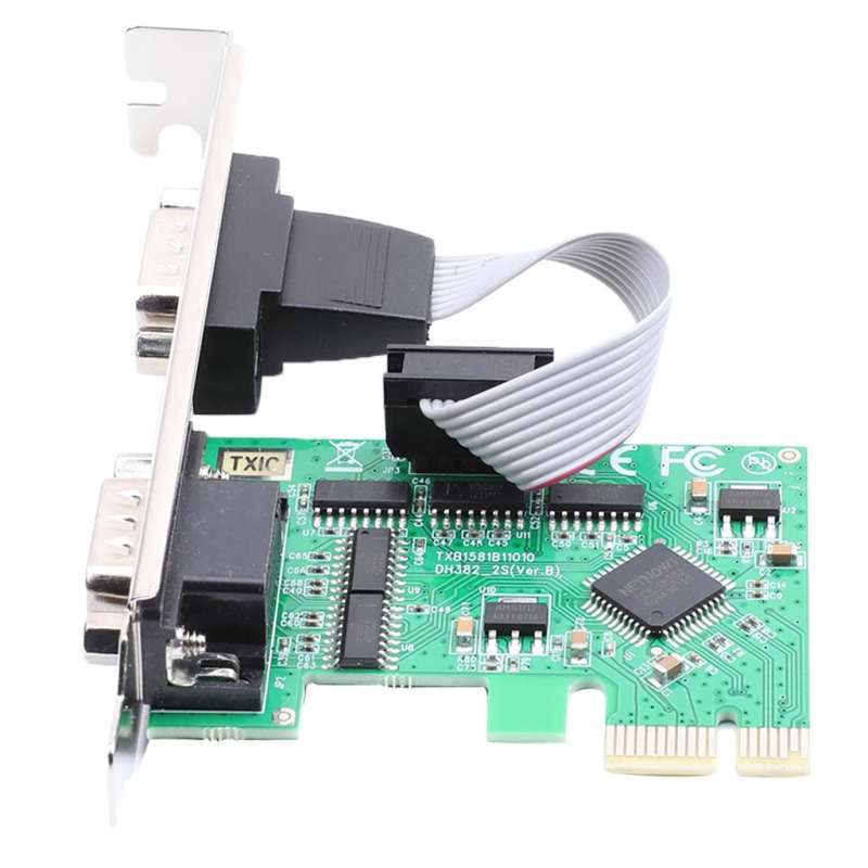 Jual 2 Port Serial Expansion Card PCI-E to Converter Adapter for ...