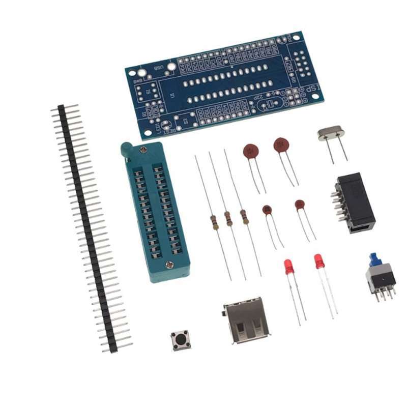 Promo Mini AVR System Development Board AVR (NO Chip) DIY Kit for ...