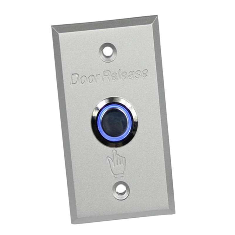 Promo NO/COM Alloy Release Access Control Exit Push Button Door Open ...