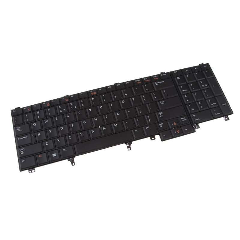 Promo Laptop Keyboard with Small Enter Key for Dell Latitude E6520 (US ...