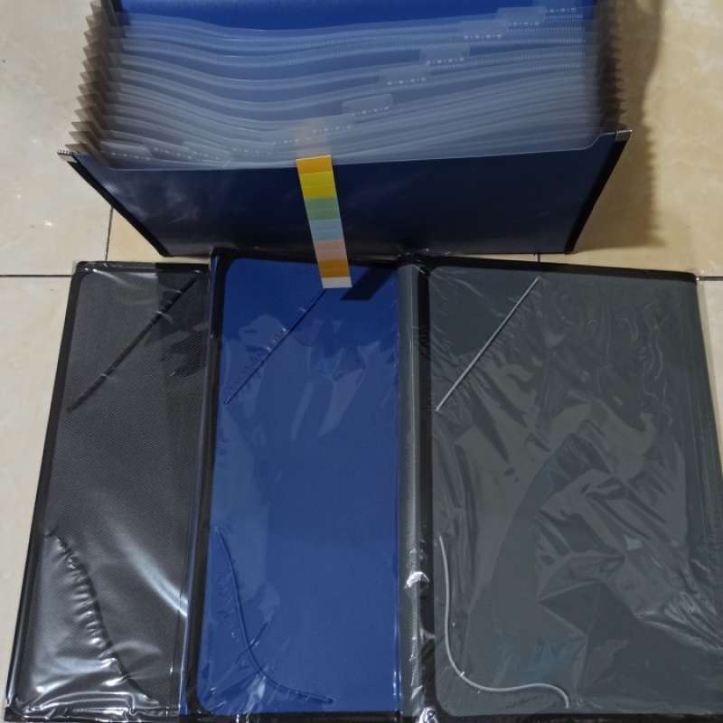 Jual Gratis Ongkir Map Plastik Expanding File Folder File Folio Dompet ...