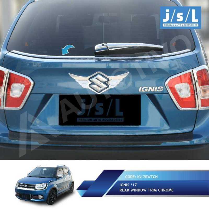 Jual Suzuki Ignis List Kaca Belakang Krom JSL/Rear Window Trim Chrome ...