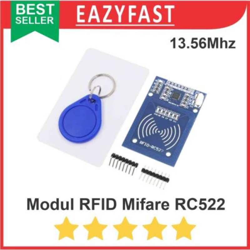 Jual Mifare Rc522 Sensor Rfid Readerwriter Module Arduino Raspberry Pi Di Seller Eazyfaststore