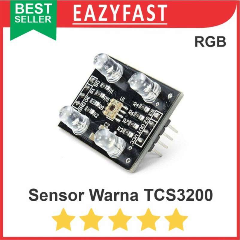 Jual Tcs 230 Tcs3200 Color Recognition Sensor Warna Module Arduino Di