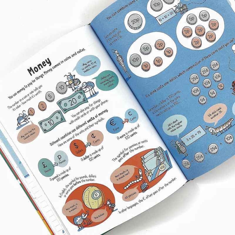 Promo Original Usborne All The Maths You Need To Know By Age 7 - Leon ...