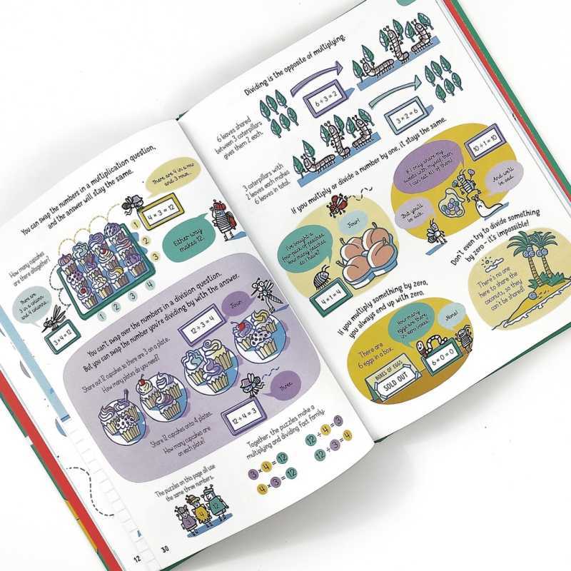Promo Original Usborne All The Maths You Need To Know By Age 7 - Leon ...