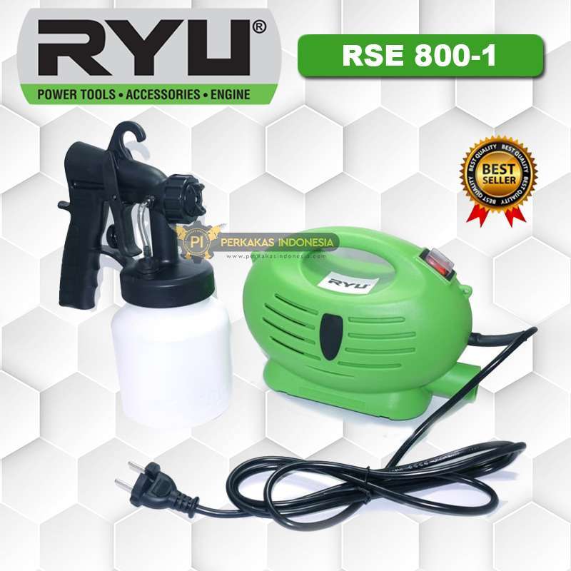 Jual Mesin Semprot Cat Spray Gun Electric SET RSE 800 Electric SET ...