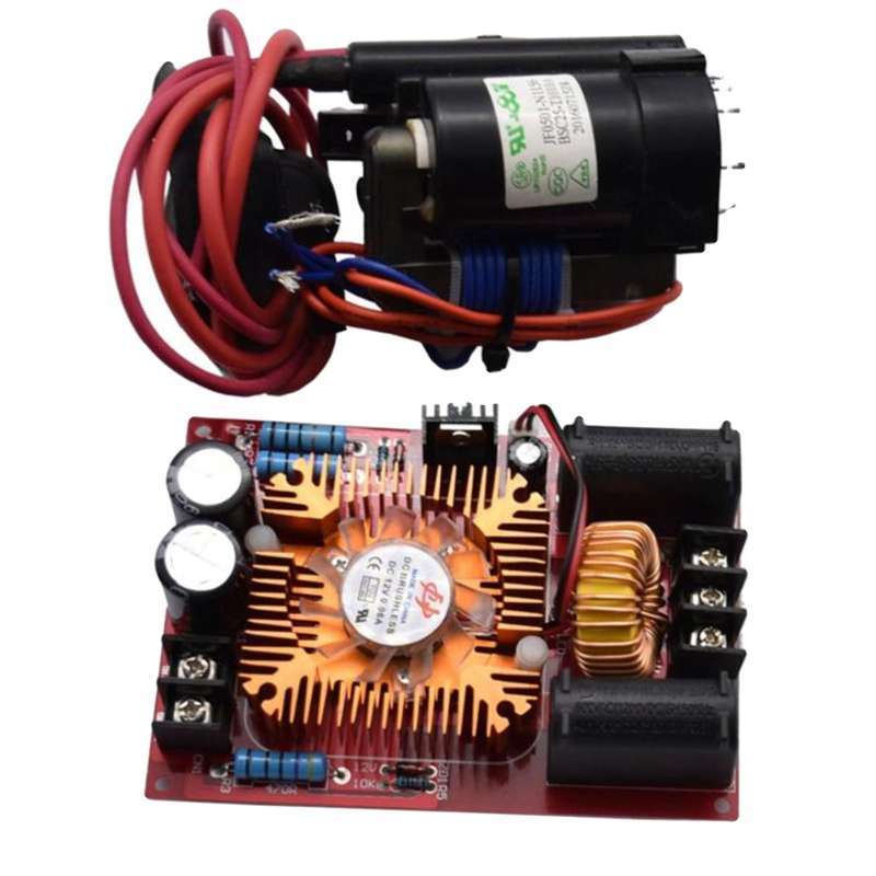 Promo ZVS Tesla Coil Flyback Driver with Ignition Coil for Tesla Coil ...