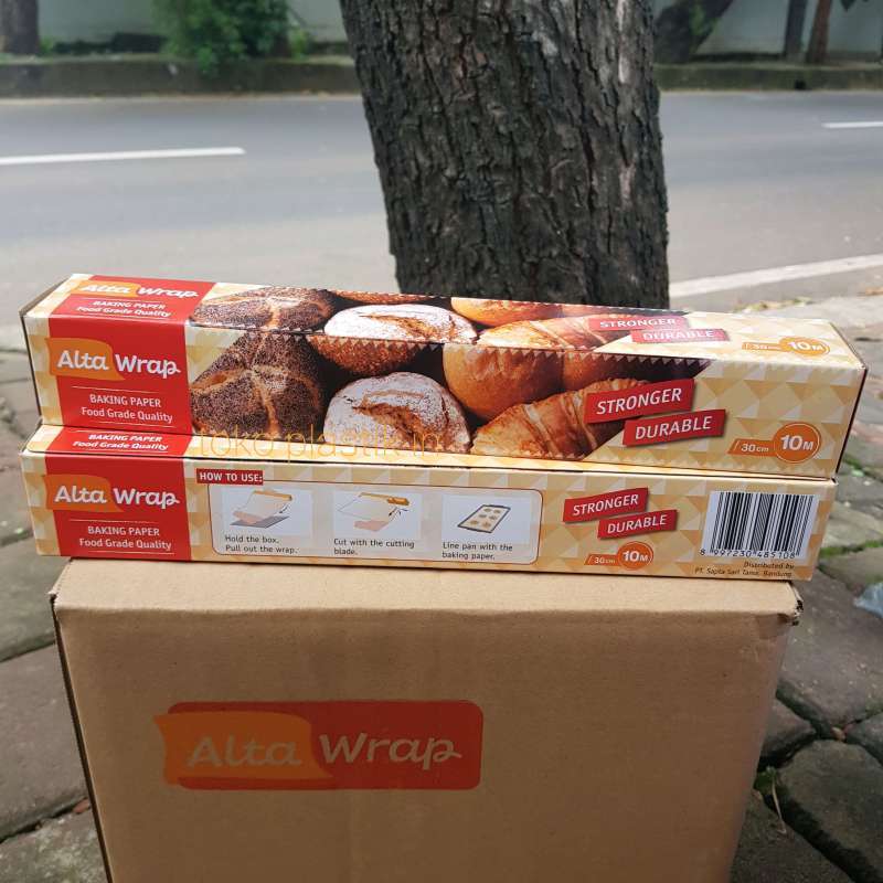 Jual Baking paper / Kertas roti 30cm x 10m di Seller toko plastik in ...