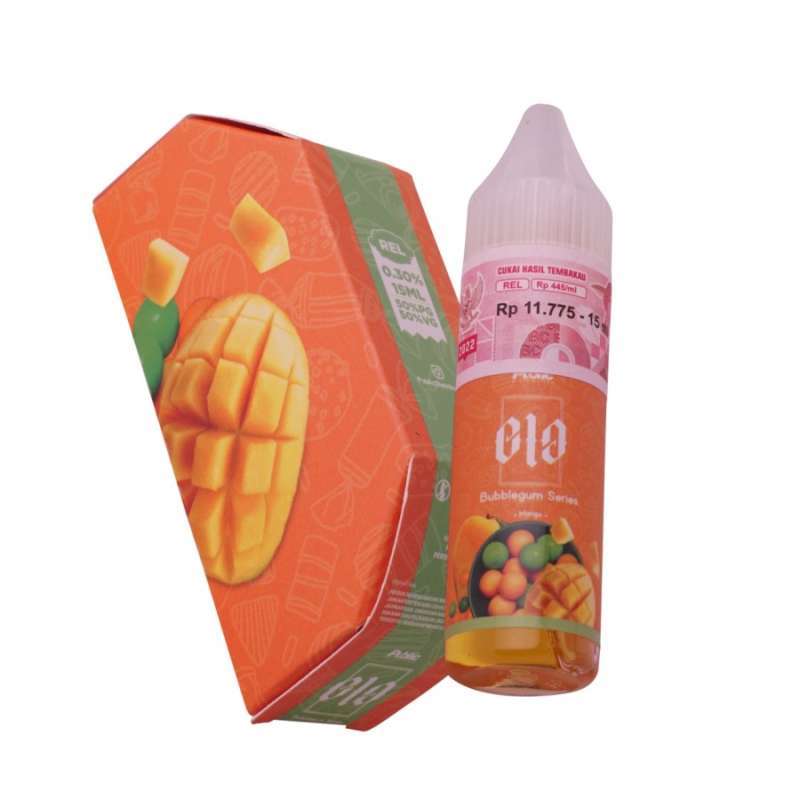 Jual ELO Bubblegum MANGO saltnic 15ml 30mg Liquid Pod BUBBLE GUM Salt ...