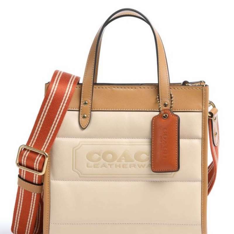 Jual (ORIGINAL100%)Coach Field Tote 22 Quilting And Coach Badge di ...