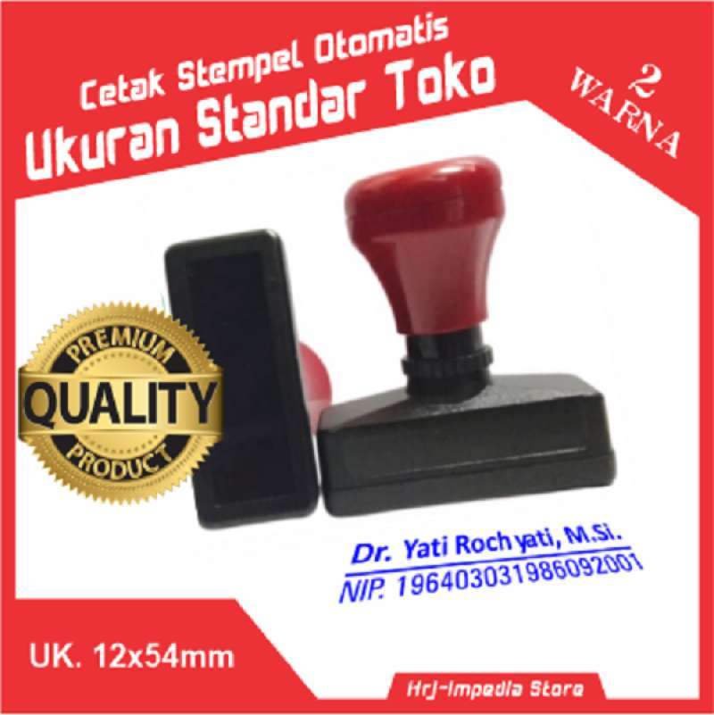 Jual Cetak stempel nama otomatis | Cetak stempel nama custom | Cap Stempel di Seller Hrj-Impedia ...