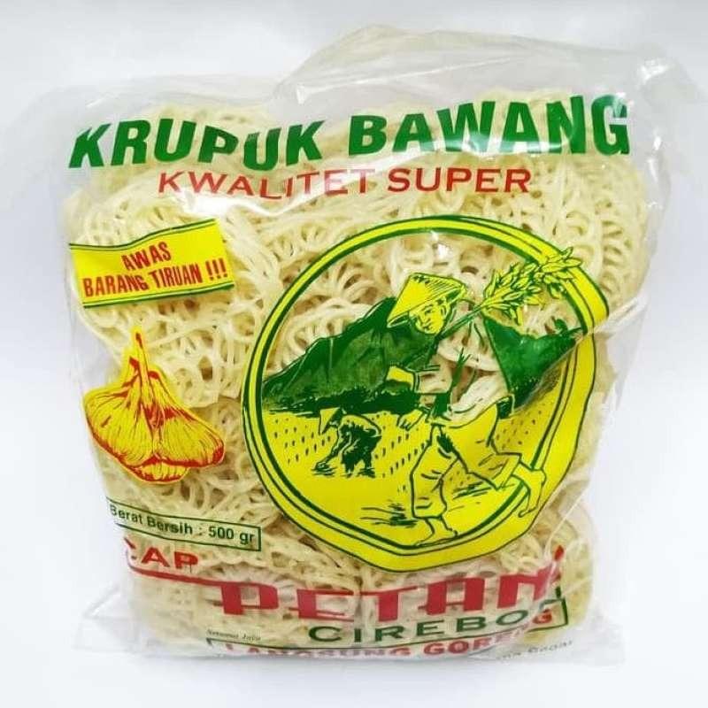 Promo Kerupuk Bawang Mentah Cap Petani Oleh Oleh Khas Cirebon Diskon 3% ...