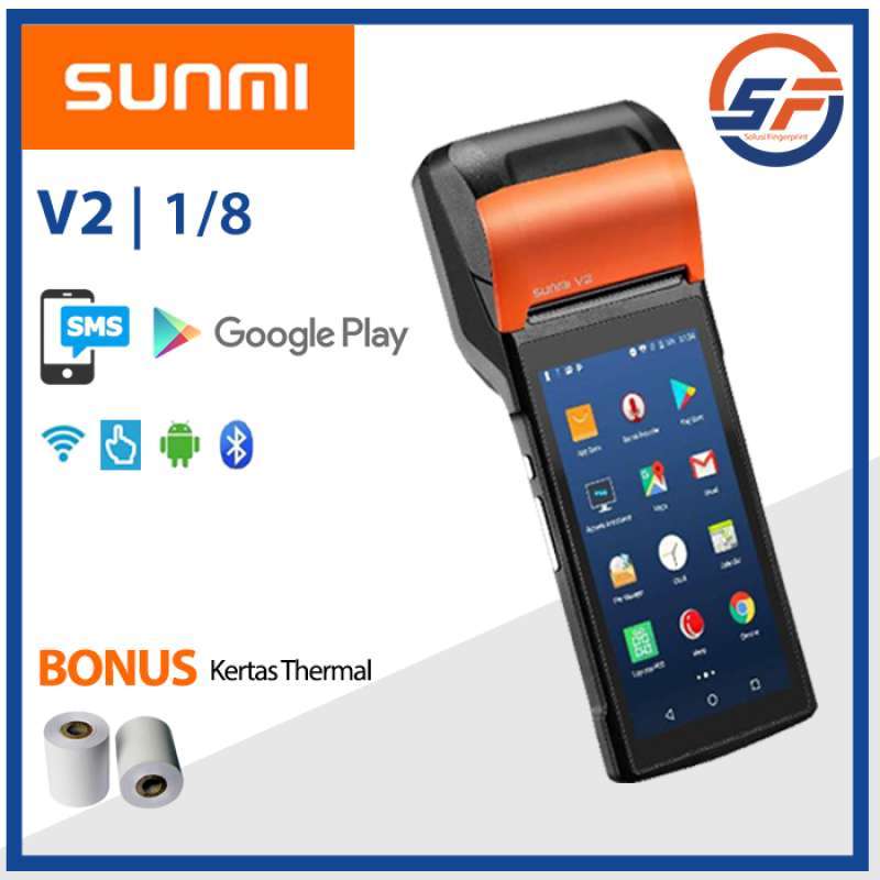 Jual Sunmi V2 4G Printer Thermal Support Gobiz Grab Merchant PPOB Online di Seller Solusi ...