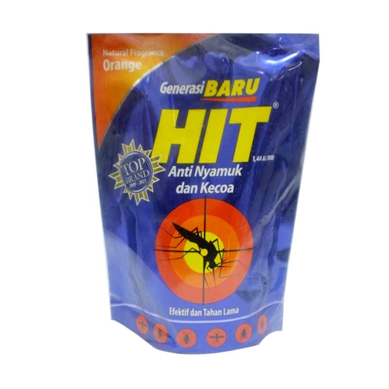 Jual HIT Cairan Pembunuh Nyamuk - Orange [700 mL/ Refill] - ORANGE di ...
