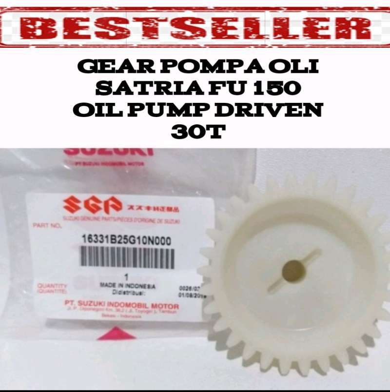 Promo gigi pompa oli satria fu 150. gir pompa oli fu 150. 30T. oil pump ...