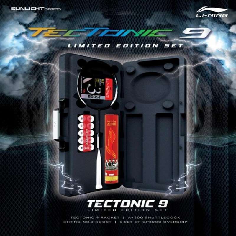 Jual Lining Tectonic 9 Limited Edition Raket Badminton Original di ...