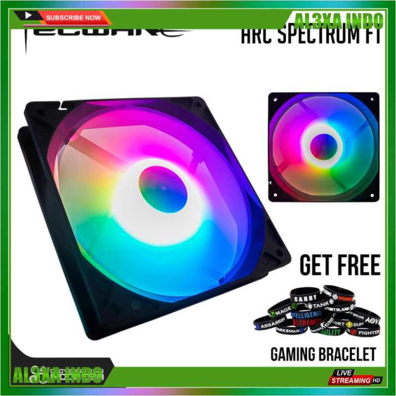 Jual Tecware Arc Spectrum F1 Rgb Pc Fan 120Mm Fan di Seller AL3XA INDO ...