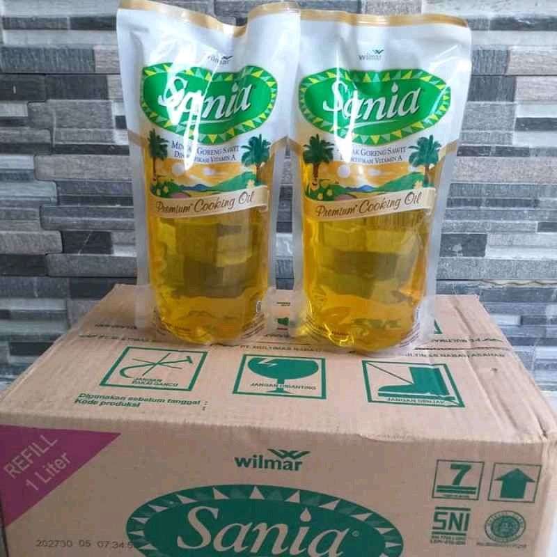 Jual Minyak Goreng Sania 1 Liter Kemasan 1 Dus 1L x 12 di Seller KOINKU ...