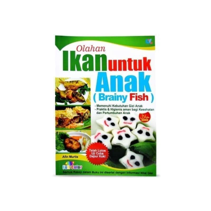 Promo Original OLAHAN IKAN UNTUK ANAK (BRAINY FISH) Buku Masakan Diskon ...