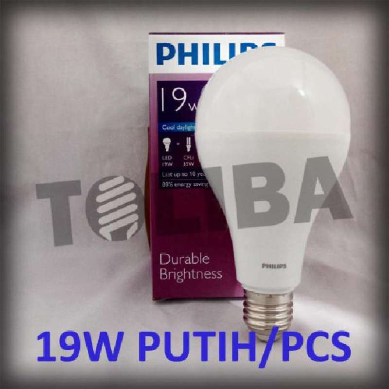 Jual lampu led philips 19w 19 w 19watt 19 watt lampu philips led bulb ...