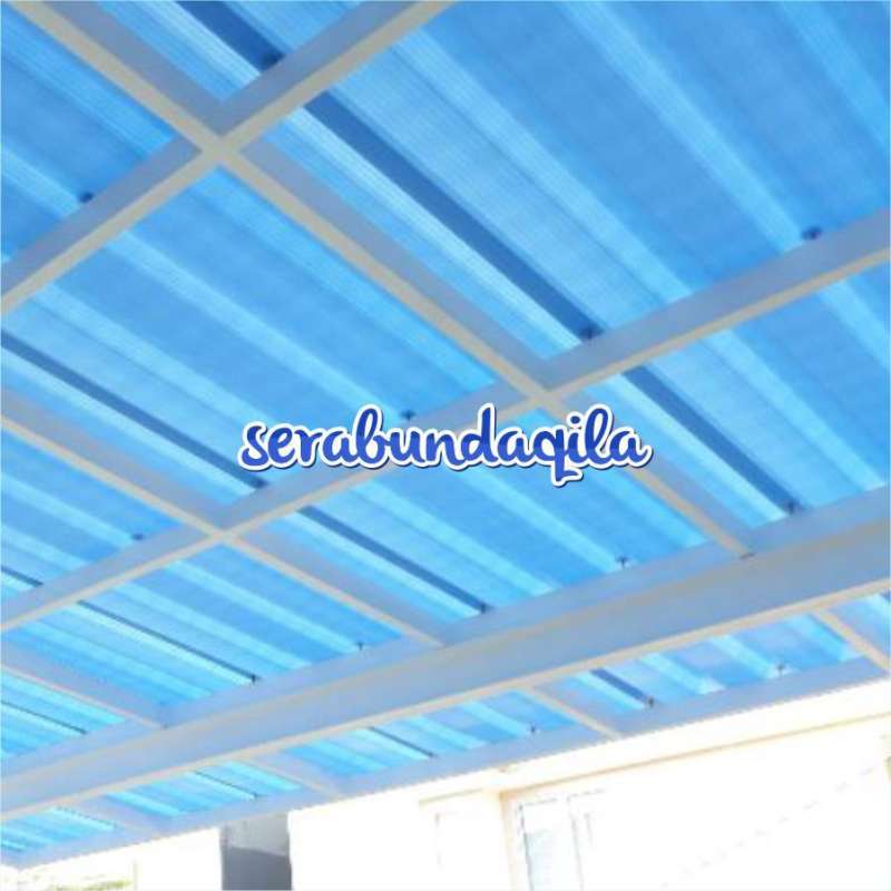Jual Kanopi Rangka Besi Atap Upvc Alderon Translucent Di Seller ...