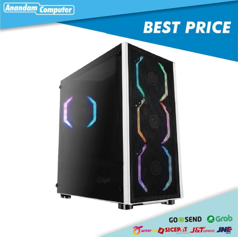 Jual Casing Enlight White Master Gaming PC Case Komputer di Seller ...