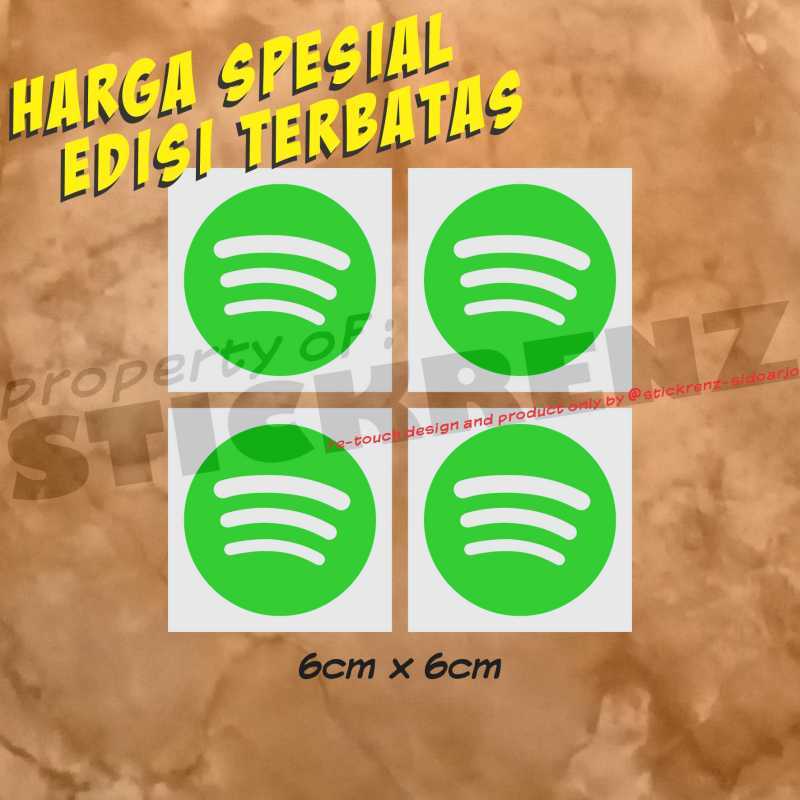 Jual Cutting Sticker Stiker Logo Spotify 01 SE di Seller stickrenz99 ...