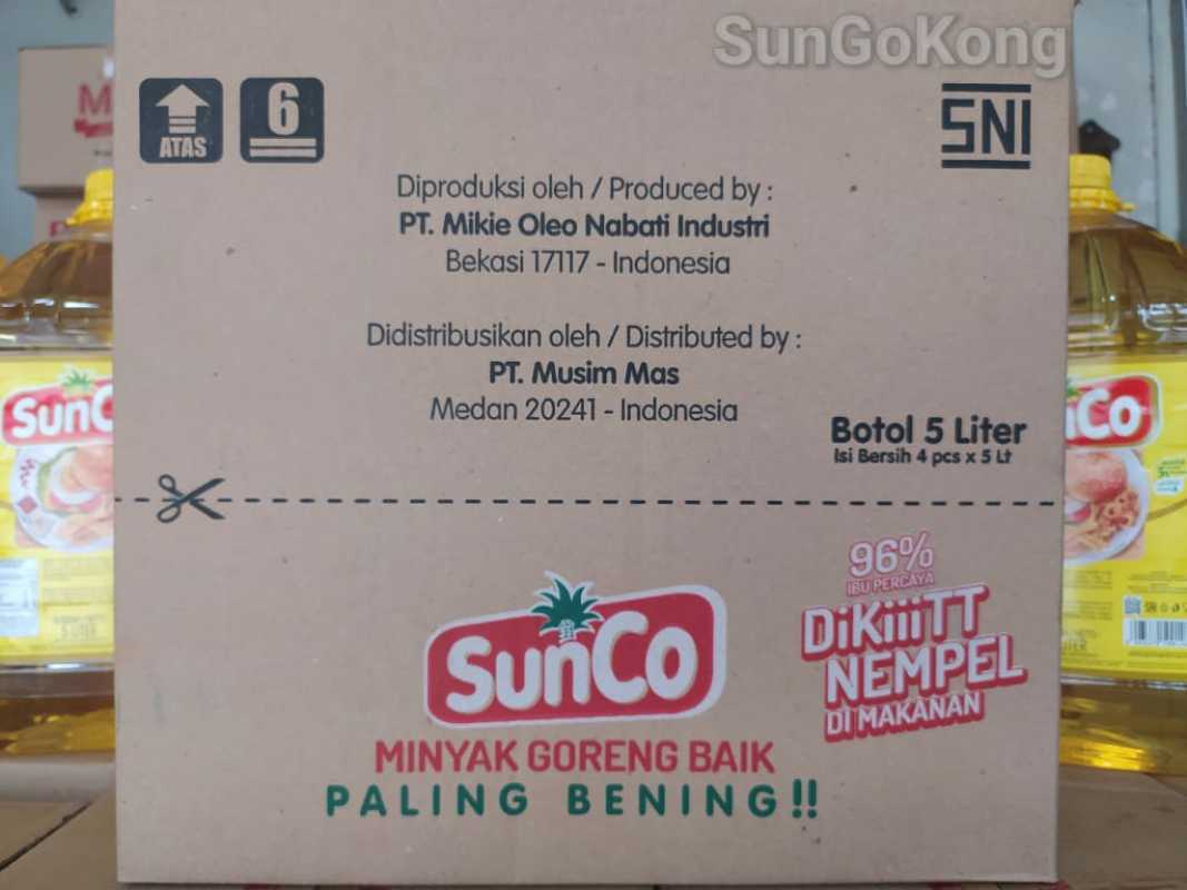 Promo Sunco Minyak Goreng 5liter Diskon 22% Di Seller Chikarra Official ...