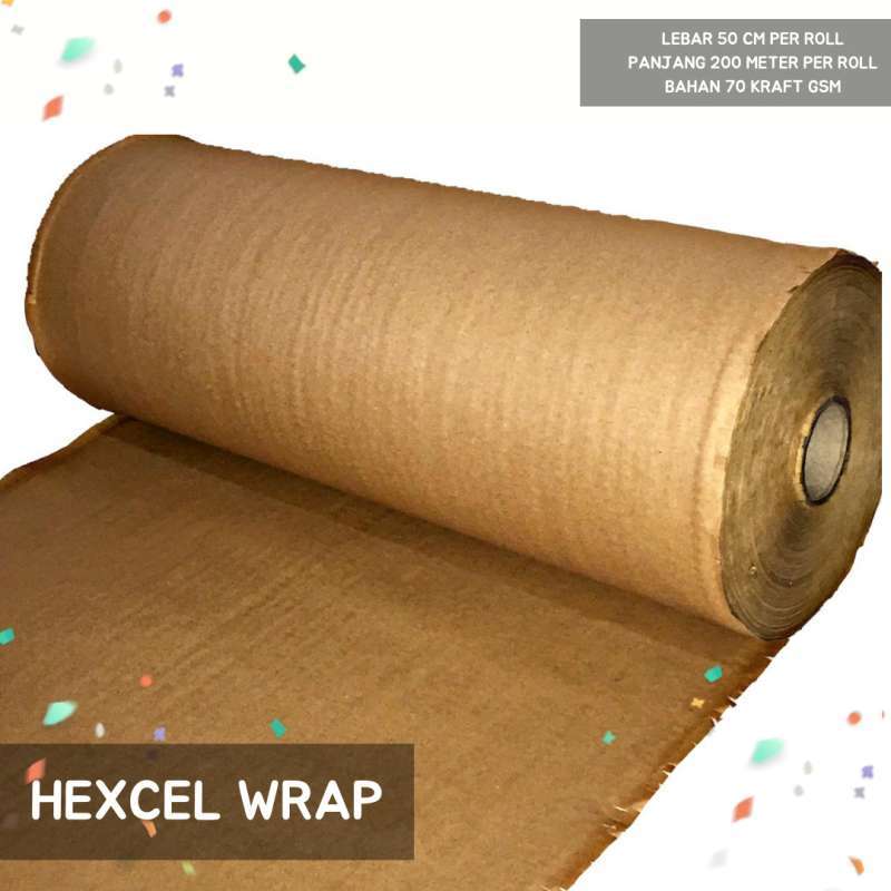 Promo Hexcel Wrap Bubble Wrap Pembungkus Paket Ramah Lingkungan Diskon ...