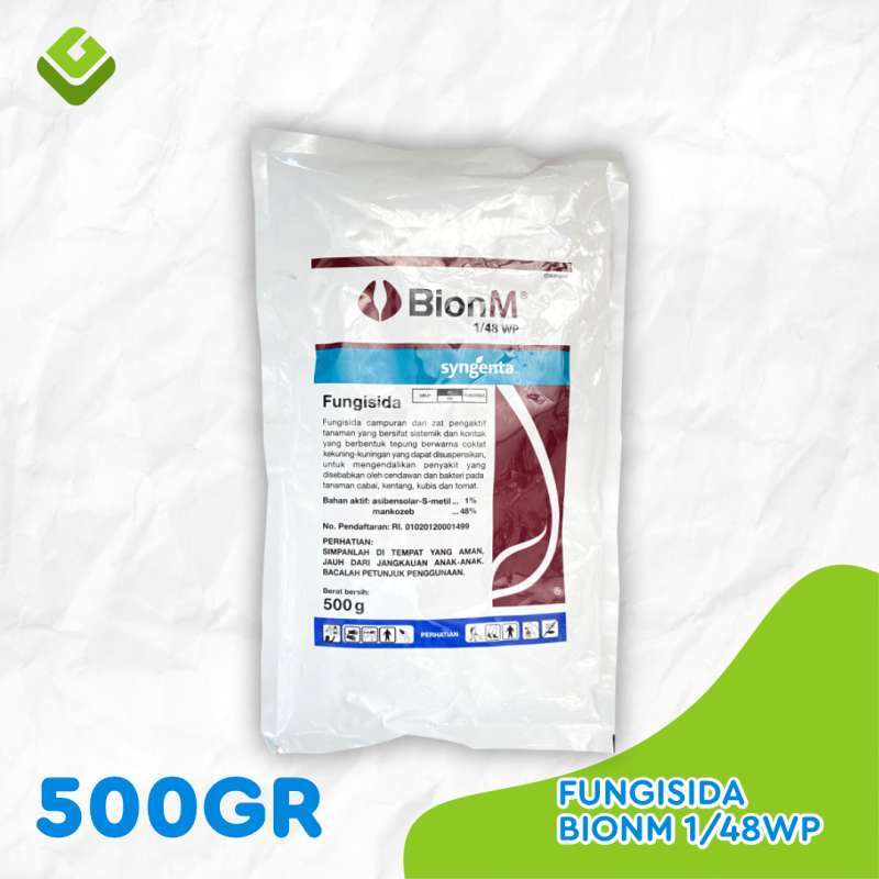 Jual Fungisida BionM 500gr - Pembasmi Jamur - Pengendali Busuk Daun ...