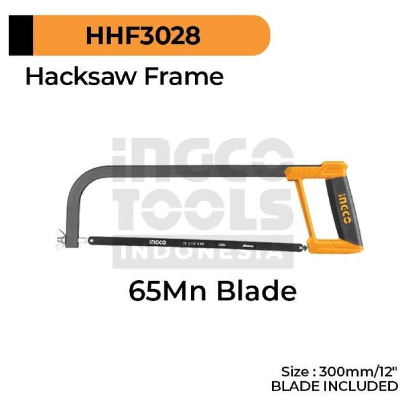 Jual Gergaji Besi Hacksaw Frame INGCO HHF3028 12 300 Mm Hand Saw Stang ...