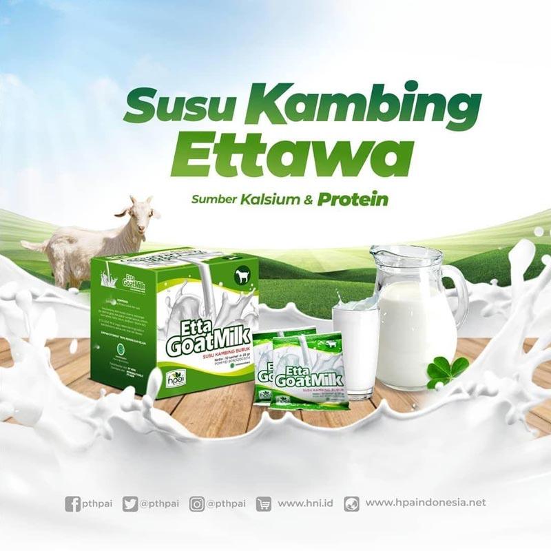 Jual Hpai Etta Goat Milk Original Minuman Kesehatan [kemasan Sachet] Di ...
