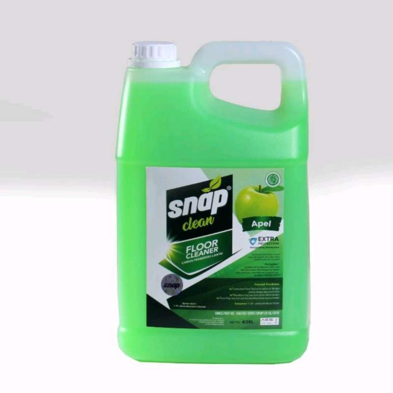 Jual snap clean floor cleaner cairan pembersih lantai 4L - Apel di ...