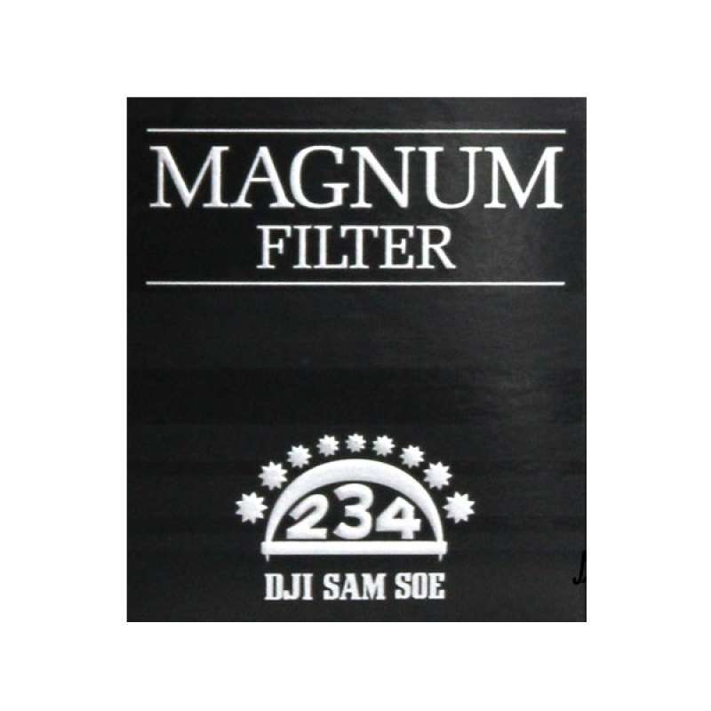 Jual DJI SAM SOE Magnum Filter Black Rokok [12 Batang/ 10 Bungkus/ Slop ...