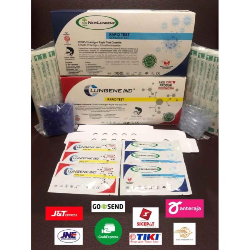 Jual Lungene Swab Antigen Eceran per pcs - New Lungene - Biru di Seller ...