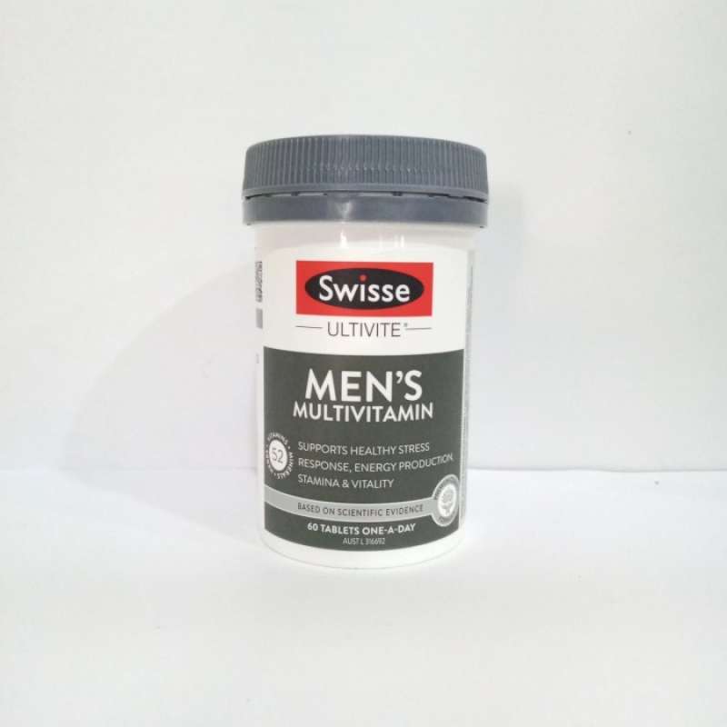 Jual Swisse Men's Ultivite Multivitamin 60 Tablest di Seller Central Niaga Jaya Abadi - Kedoya ...