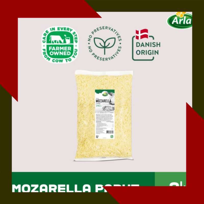 Promo Arla Pro Mozzarella Stick Keju Parut 2Kg Diskon 5% di Seller ...