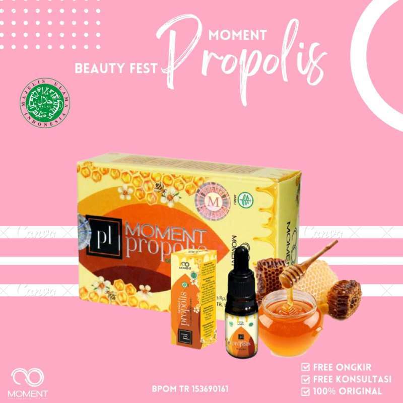 Jual Propolis Moment 100% Original Di Seller Beauty Fest - Penjaringan ...