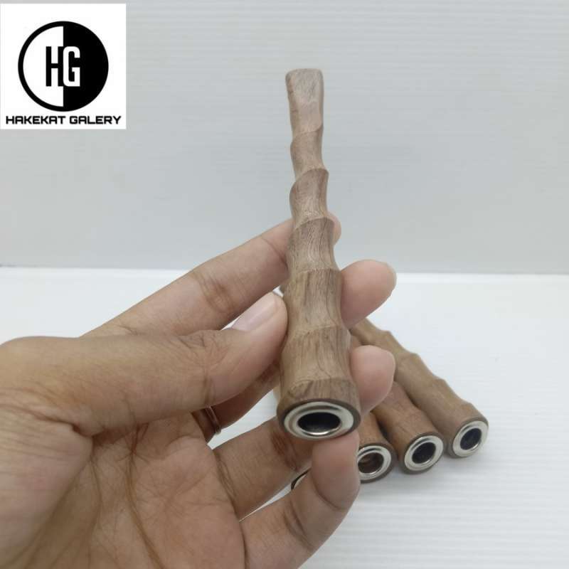 Jual Pipa Rokok Once Cangklong Kayu Bidara Motif Lilit E319 Di Seller ...