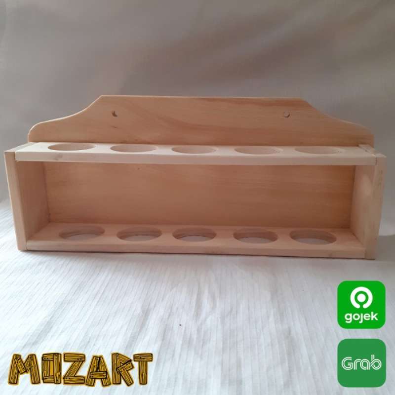 Promo TEMPAT TELUR KAYU / RAK TELUR KAYU Diskon 14% di Seller cahaya ...