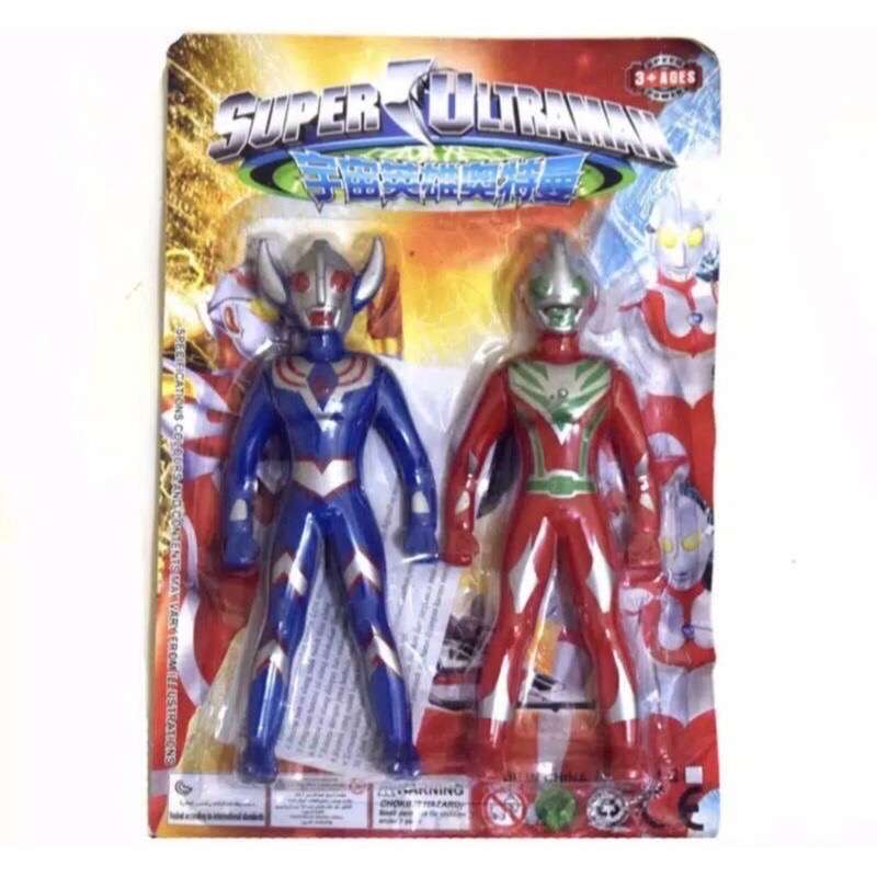 Jual Mainan Ultraman Super Ultraman 2pcs di Seller Dunia mainan murah ...