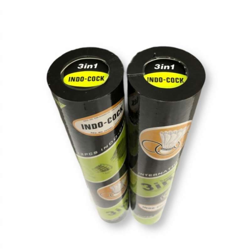 Jual COCK - KOK - SHUTTLECOCK BADMINTON INDOCOCK HIJAU 3 IN 1 ORIGINAL ...