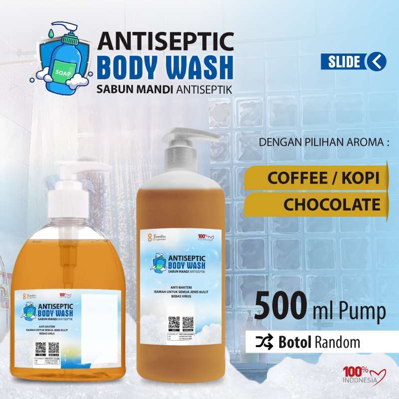 Jual Sabun Mandi Bath Aroma Segar /body Wash Segar Kemasan 500 Ml Pump ...