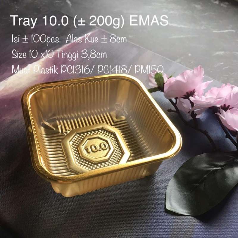 Jual Tray Mooncake 200g Mika Puding Jumbo, Ukuran Besar Tray10e Di ...
